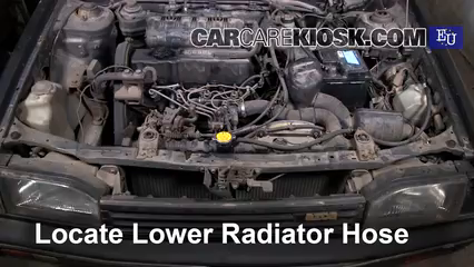 Coolant Flush How-to: Mazda 323 (1985-1995) - 1989 Mazda 323 GLX 1.7L 4 ...