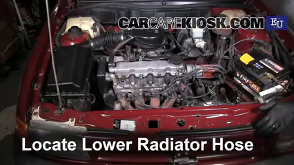 Coolant Flush How-to: Opel Astra (1991-1998) - 1993 Opel Astra F 1.4L 4 ...