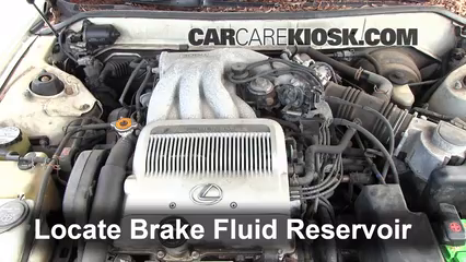 Brake Light Replacement: 1995 Lexus ES300 3.0L V6