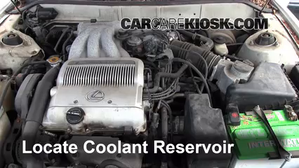 How to Add Refrigerant to a 1995 Lexus ES300 3.0L V6