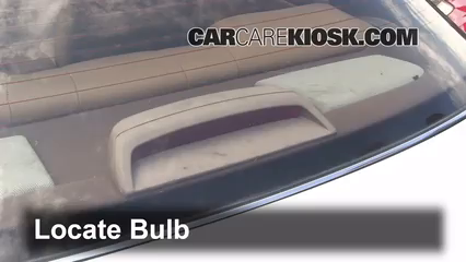 3rd Brake Light Bulb Replacement on a 1993 Lexus ES300 3.0L V6