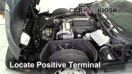 Battery Replacement: 1995 Chevrolet Corvette 5.7L V8 Hatchback