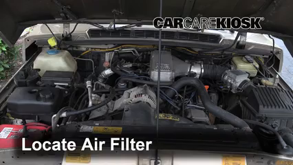 How to Change Engine Air Filter: 1995 Land Rover Range Rover County LWB ...