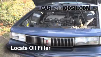 Oil & Filter Change Buick Century (1990-1996) - 1995 Buick Century ...