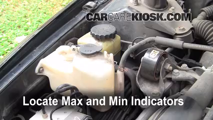 How to Add Coolant: Toyota Camry (1997-2001) - 1997 Toyota Camry XLE 3 ...