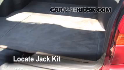 How To Jack Up a 1997 Subaru Legacy L 2.2L 4 Cyl. Wagon