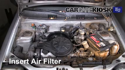 Air Filter How-To: 1991-2001 Daewoo Tico - 1998 Daewoo Tico SE 0.8L 3 Cyl.