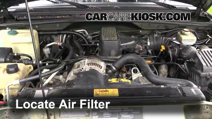 How to Change Engine Air Filter: 1998 Land Rover Discovery LSE 4.0L V8