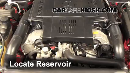 Transmission Fluid Level Check 1998 Mercedes-Benz SL500 5.0L V8