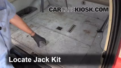 How To Jack Up a 1998 Volvo V70 AWD 2.4L 5 Cyl. Turbo