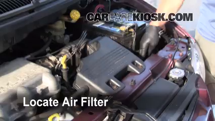 Cabin Air Filter Replacement: 1996 Dodge Caravan 3.0L V6 (4 Door)