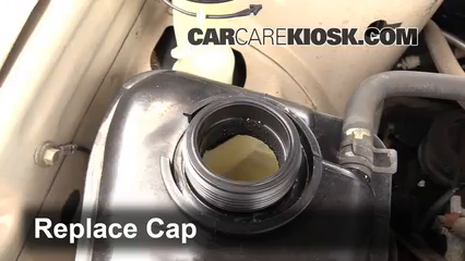 How to Add Coolant: Ford Taurus (1996-1999) - 1999 Ford Taurus LX 3.0L V6