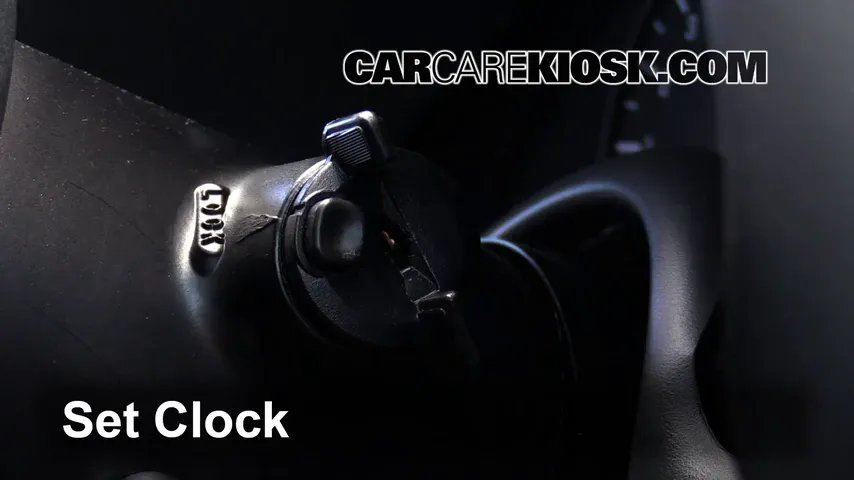 How to Set the Clock / Change Time on a 1999 Pontiac Firebird Formula 5 ...