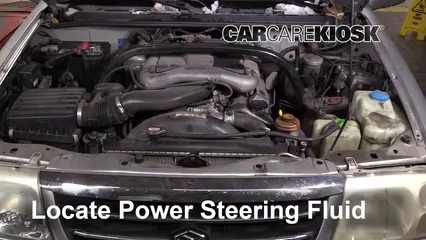 Add Transmission Fluid: 1999 Suzuki Grand Vitara JLX 2.5L V6