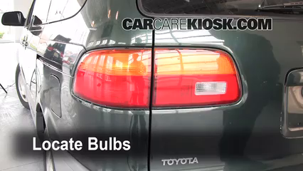 Brake Light Replacement: 1999 Toyota Sienna LE 3.0L V6
