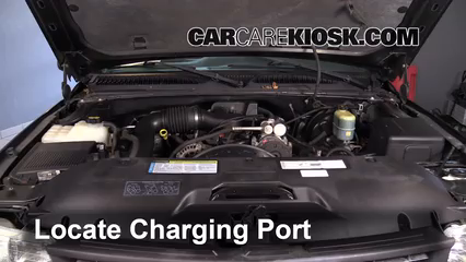 2003 Chevy Silverado Ac Recharge Capacity