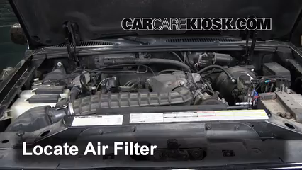 How to Change Engine Air Filter: 2000 Ford Explorer XLS 4.0L V6