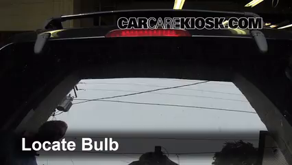 3rd Brake Light Bulb Replacement on a 2000 Ford Explorer XLS 4.0L V6