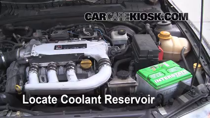 How to Add Coolant: 2000 Saturn LS2 3.0L V6