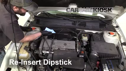 Check Oil Level 1999-2004 Oldsmobile Alero - 2001 Oldsmobile Alero GL 2 ...