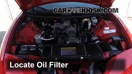 Oil & Filter Change Pontiac Firebird (1993-2002) - 2001 Pontiac ...