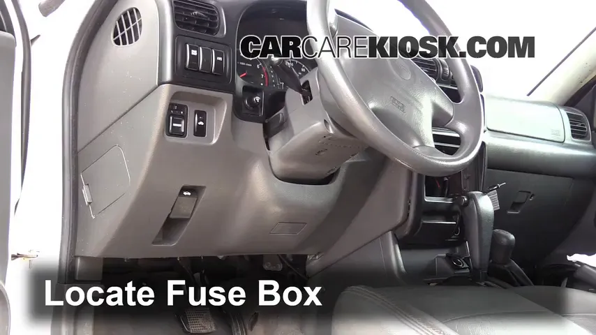 Interior Fuse Check: 2001 Isuzu Rodeo LS 3.2L V6