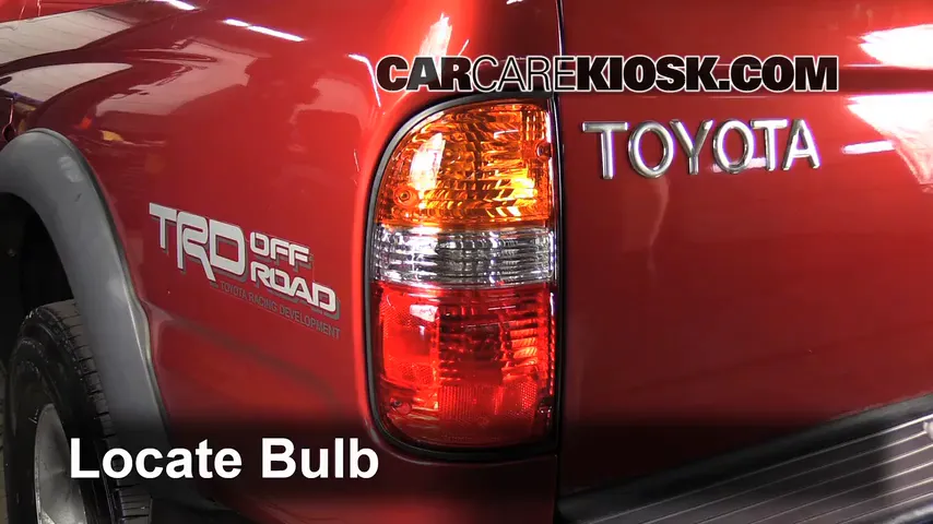 Reverse Light Replacement 2001 Toyota Tacoma DLX 3.4L V6 Extended Cab ...