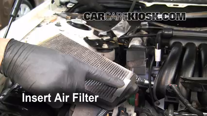 Cabin Filter Replacement: Ford Taurus 2000-2007 - 2001 Ford Taurus SE 3 ...
