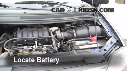 2002 Ford Windstar Battery Location In Car