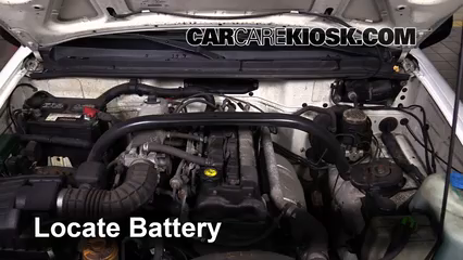 Interior Fuse Box Location: 2003 Chevrolet Tracker 2.0L 4 Cyl. (4 Door)