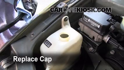 How to Add Coolant: Kia Sedona (2002-2005) - 2003 Kia Sedona EX 3.5L V6
