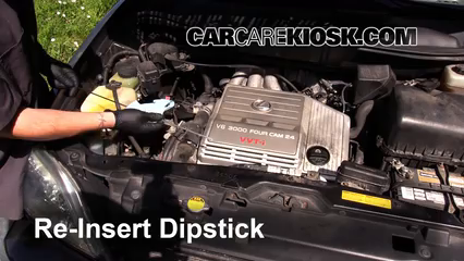 Oil & Filter Change Lexus RX300 (1999-2003) - 2002 Lexus RX300 3.0L V6