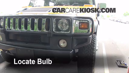 Rear Turn Signal Replacement on a 2003 Hummer H2 6.0L V8