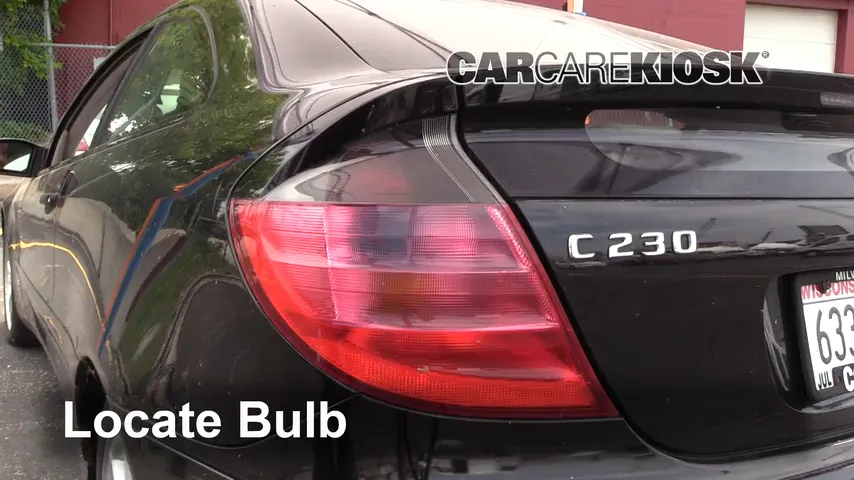 Reverse Light Replacement 2003 Mercedes-Benz C230 Kompressor 1.8L 4 Cyl ...