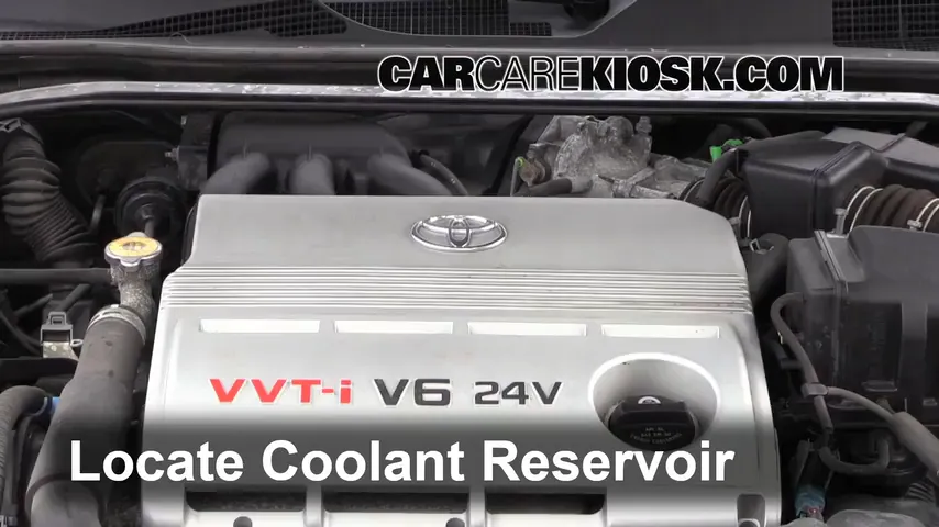 How to Add Refrigerant to a 2003 Toyota Camry XLE 3.0L V6