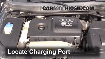How to Add Coolant: Audi TT Quattro (2000-2006) - 2004 Audi TT Quattro ...