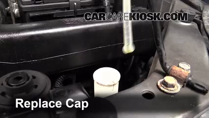 How to Add Coolant: Kia Rio (2001-2005) - 2004 Kia Rio 1.6L 4 Cyl.