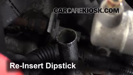 Transmission Fluid Level Check Kia Rio (2001-2005) - 2004 Kia Rio 1.6L ...