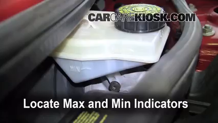 2002-2008 Mini Cooper Brake Fluid Level Check - 2004 Mini Cooper S 1.6L ...
