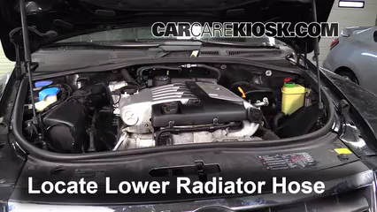 Coolant Flush How-to: Audi Q5 (2009-2017) - 2009 Audi Q5 Prestige 3.2L V6