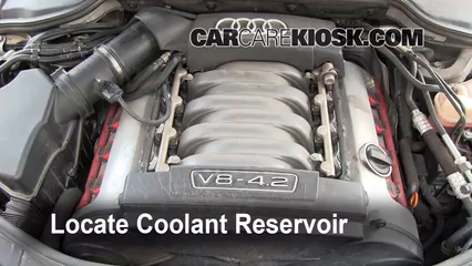 Coolant Flush How-to: 2008 Audi A8 Quattro L 4.2L V8