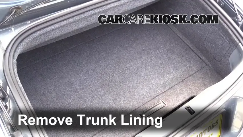 Replace Flat Tire with Spare Tire: 2004 Audi TT Quattro 1.8L 4 Cyl ...