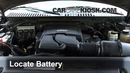 Interior Fuse Box Location: 2004 Ford Expedition XLT 5.4L V8