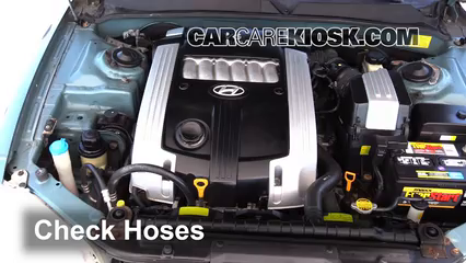 Add Transmission Fluid: 2004 Hyundai XG350 L 3.5L V6