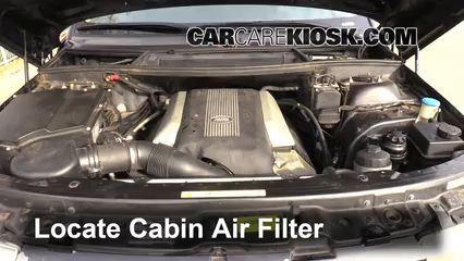 Cabin Air Filter Replacement: 2004 Land Rover Range Rover HSE 4.4L V8