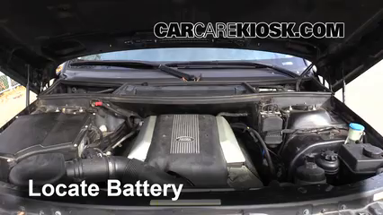 Battery Replacement: 2004 Land Rover Range Rover HSE 4.4L V8