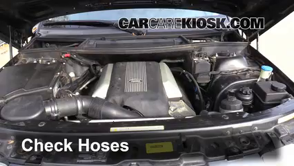 Coolant Level Check on a 2004 Land Rover Range Rover HSE 4.4L V8