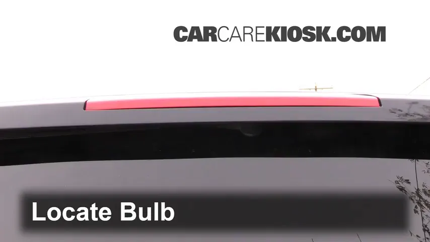 3rd Brake Light Bulb Replacement on a 2004 Land Rover Range Rover HSE 4 ...