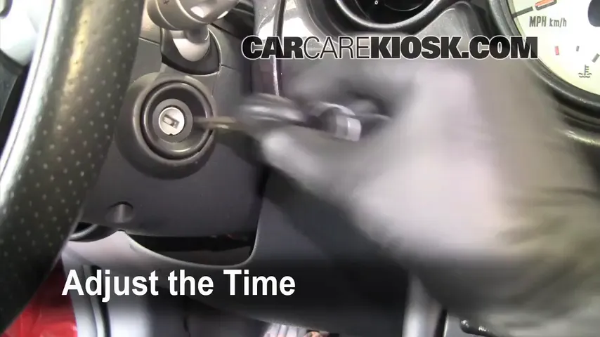 How to Set the Clock / Change Time on a 2004 Mini Cooper S 1.6L 4 Cyl ...