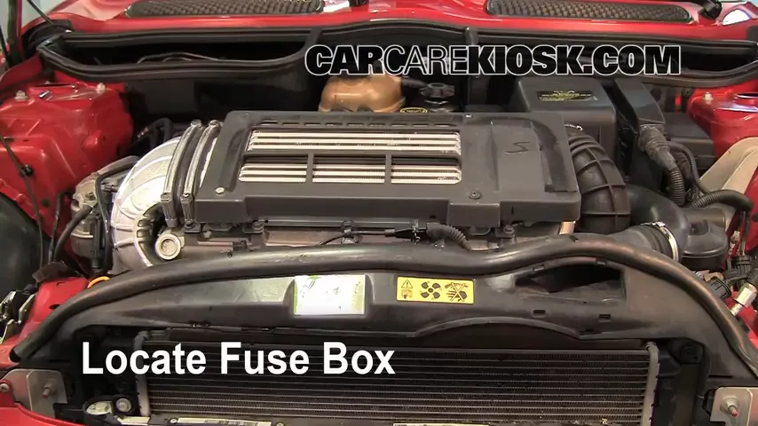 How to Add Coolant: 2004 Mini Cooper S 1.6L 4 Cyl. Supercharged